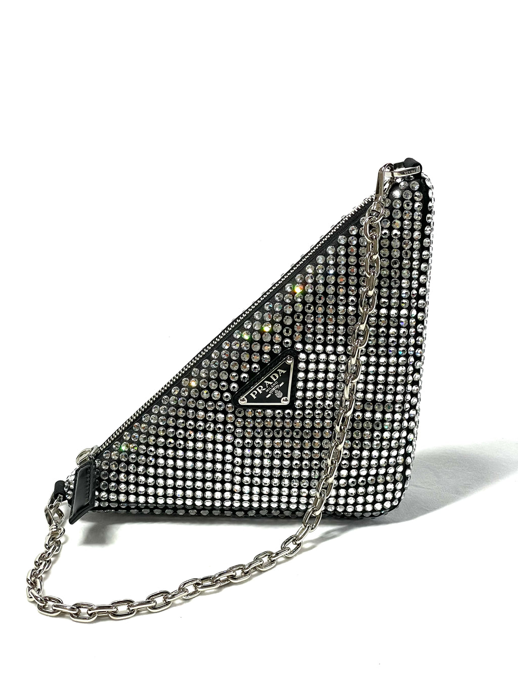 Prada Crystal Triangle *LIKE NEW* – UNIKONCEPT